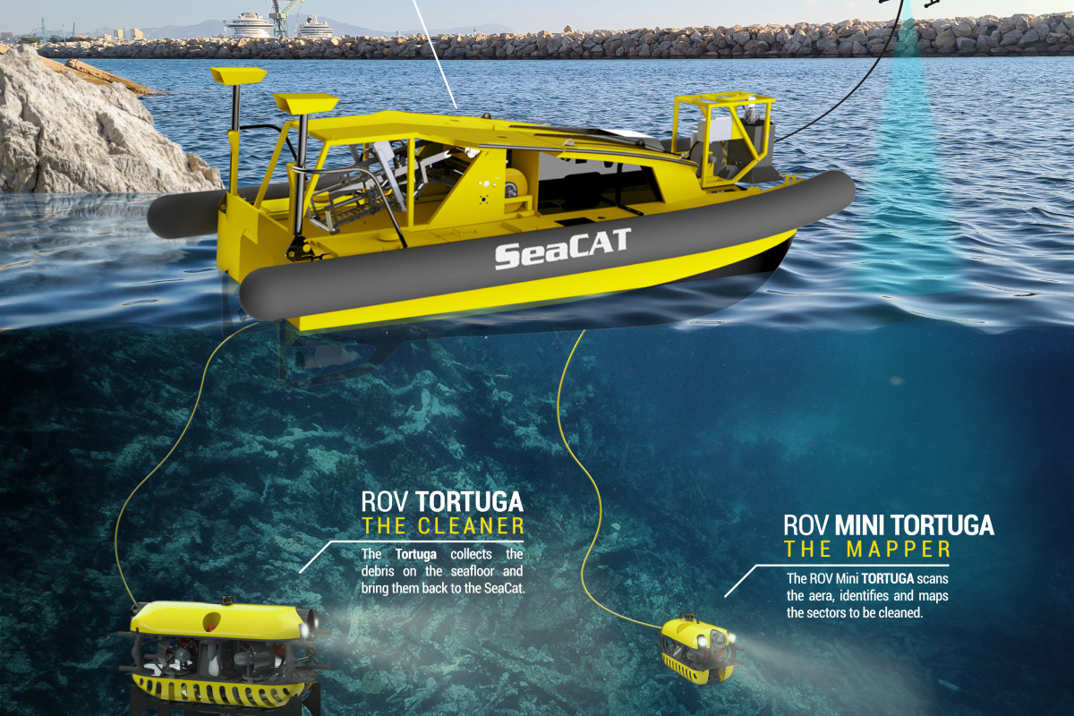 SeaClear: Search, Identification and Collection of Marine Litter with ...